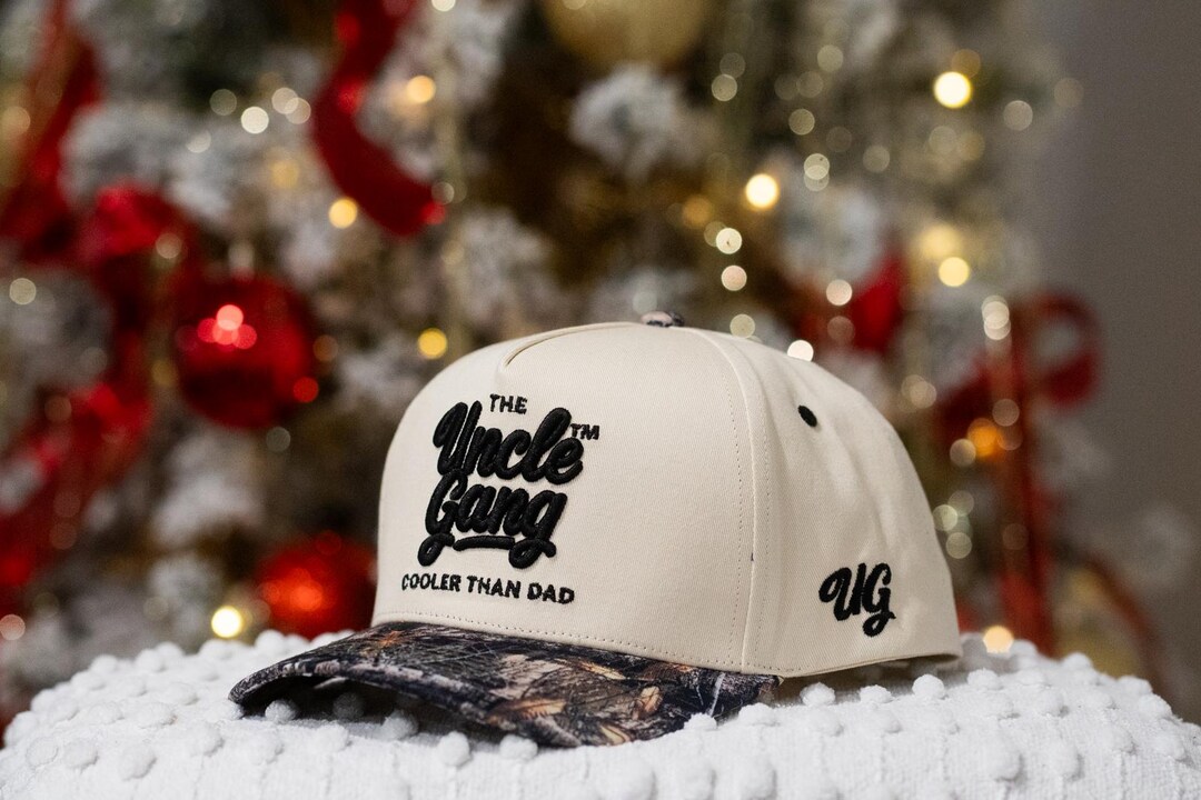 Uncle Gang™ Embroidered Hat – Camo Uncle Hat – Gift for Uncle – Tio ...