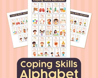 Coping Skills Alphabet Png, ABC Coping Skills, Grounding Exercises for ...