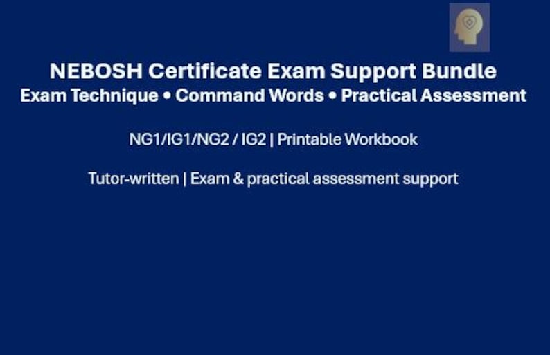 NEBOSH Certificate Exam Technique Bundle | NG1 / IG1/ NG2 / IG2 ...