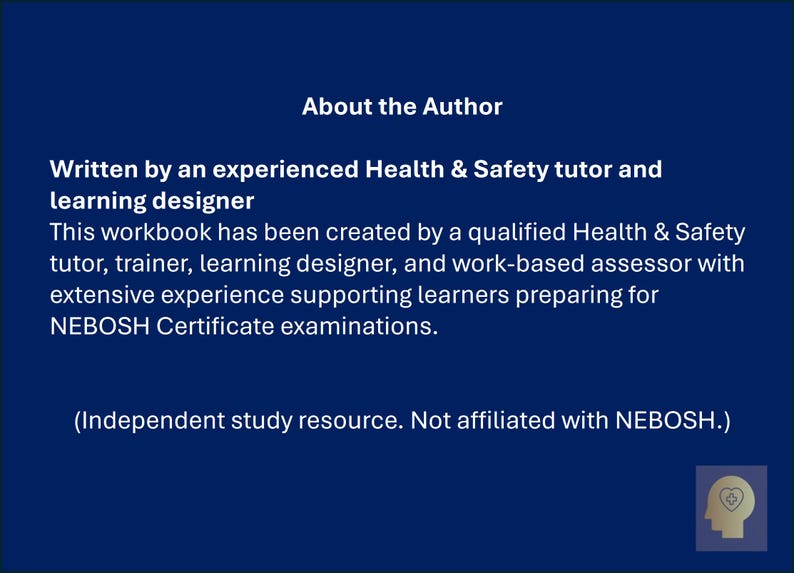 NEBOSH Certificate Exam Technique Bundle | NG1 / IG1/ NG2 / IG2 ...