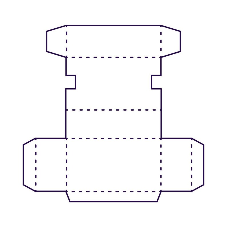 Box Template SVG Bundle:diy Paper Craft Gift Boxes, Favor Gift, Cutting ...
