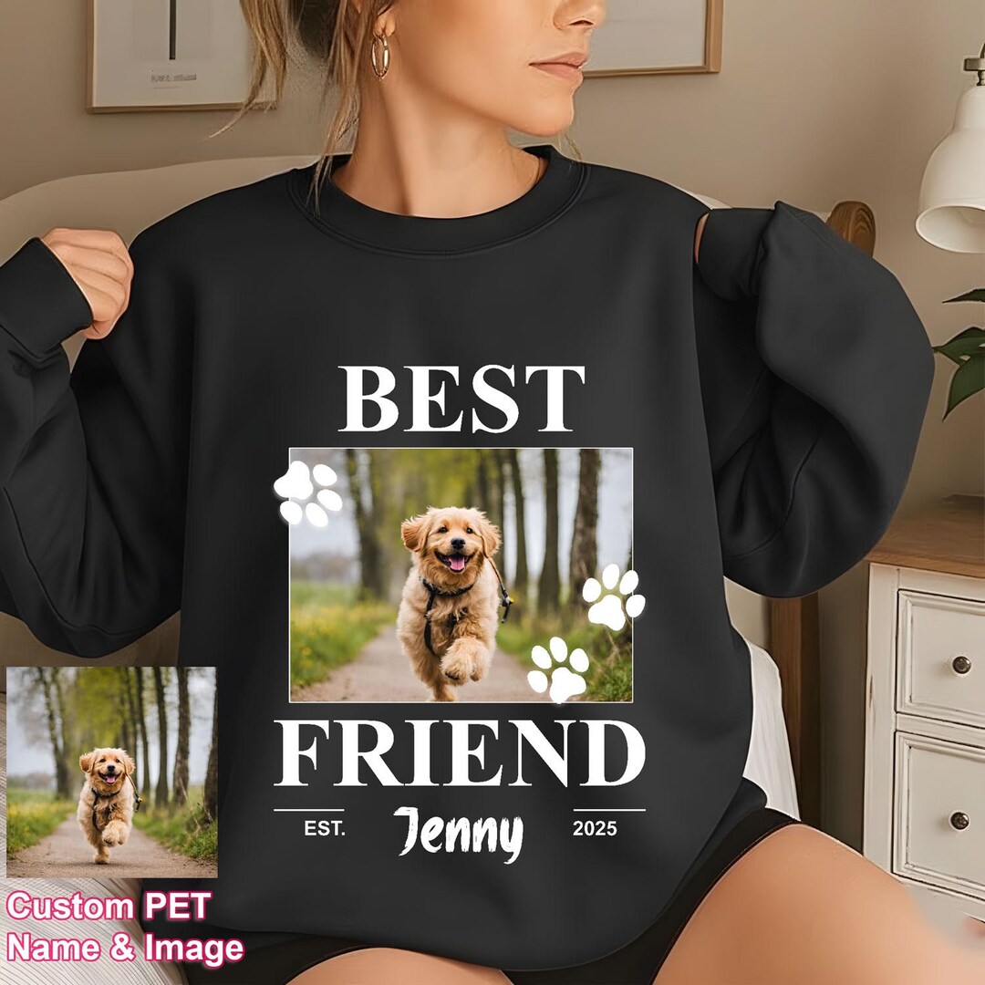 Custom Dog Shirt, Custom Pet Shirt, Personalized Dog Photo Shirt ...
