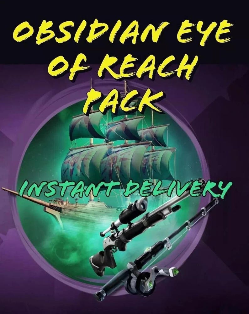 Sea of Thieves Obsidian Eye of Reach Pack – Xbox/pc Digital | INSTANT ...
