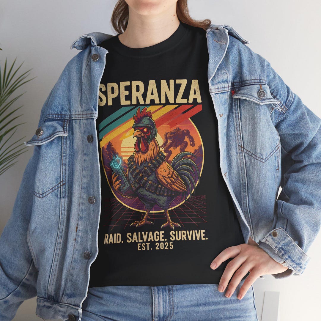 Scrappy ARC Raiders Sidekick Shirt | Post-apoc Loot Collector Gear ...