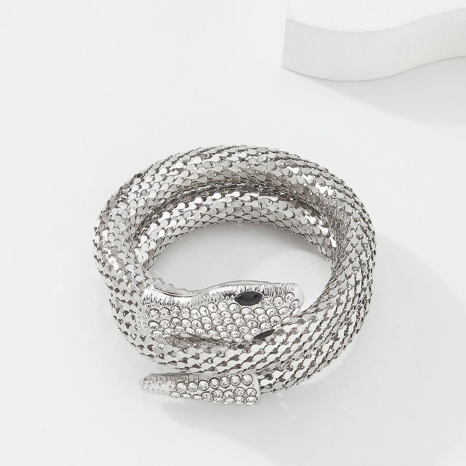 Gold Snake Crystal Serpent Lasso Necklace, Exaggerated Y-shaped Design ...