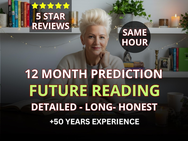 12 Month Future Psychic Reading for 2026, Clairvoyant Prediction, No ...