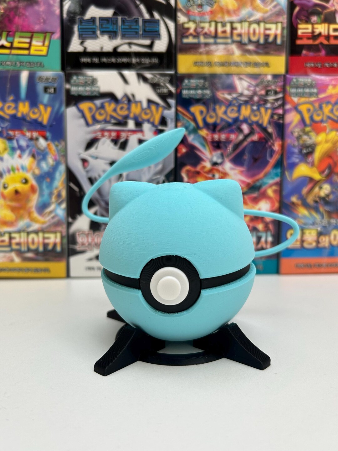 Pokeball Mew Shiny 3D Handmade Pokemon Kawaii - Etsy