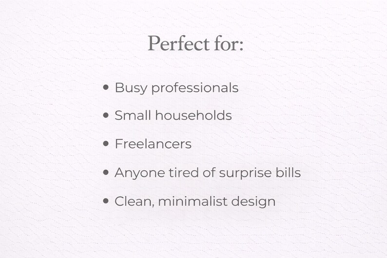 Automated Smart Subscriptions & Bills Tracker - Etsy