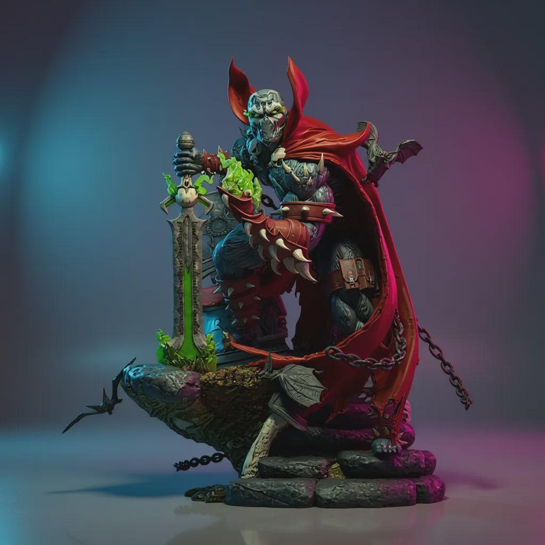 Spawn - Marvel STL 3D Print File - Etsy UK