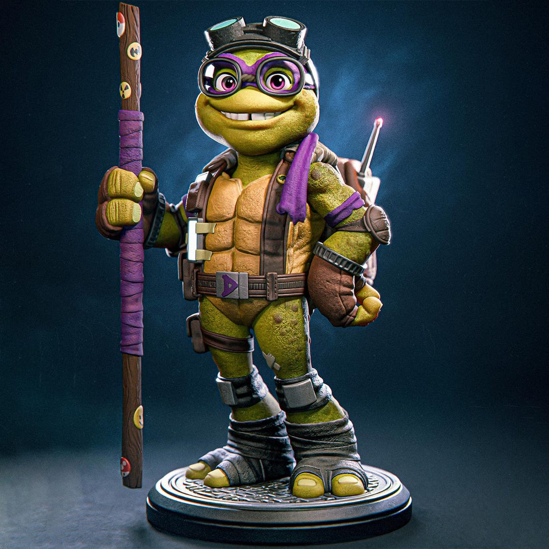 Donatello - Movie STL 3D Print Model - Etsy