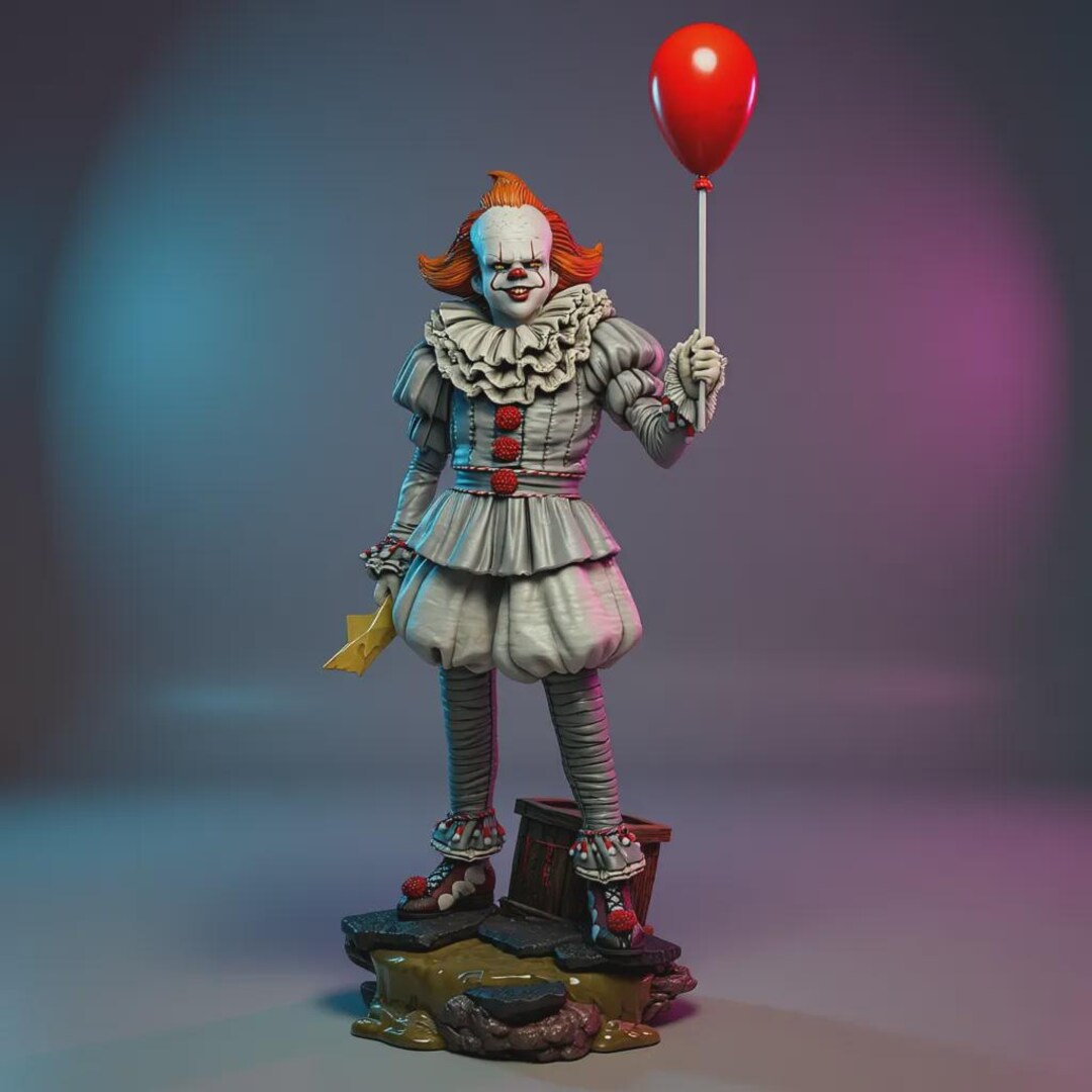 Pennywise - Move STL 3D Print File - Etsy