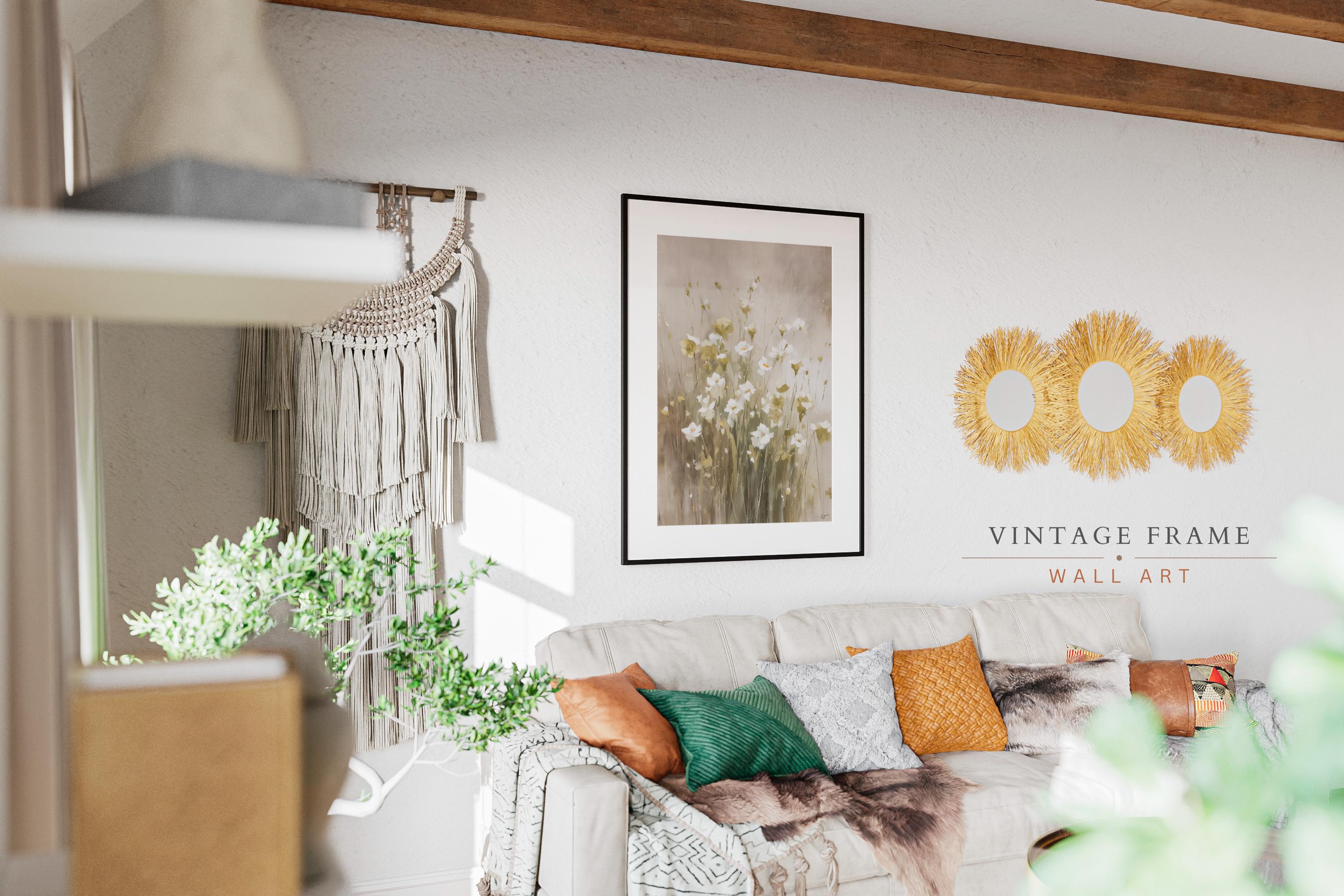 Spring Flowers | Floral Digital Wall Art | Instant Download | Oil ...