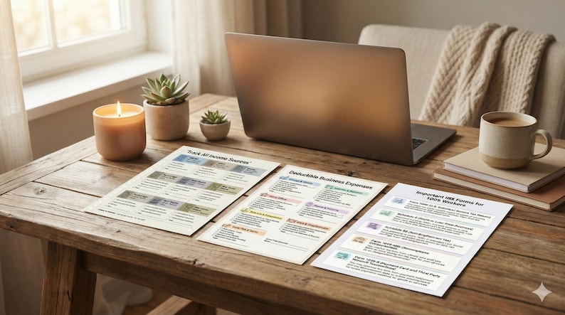 1099 Tax Prep 2026, Independent Contractor Checklist, Self Employed ...