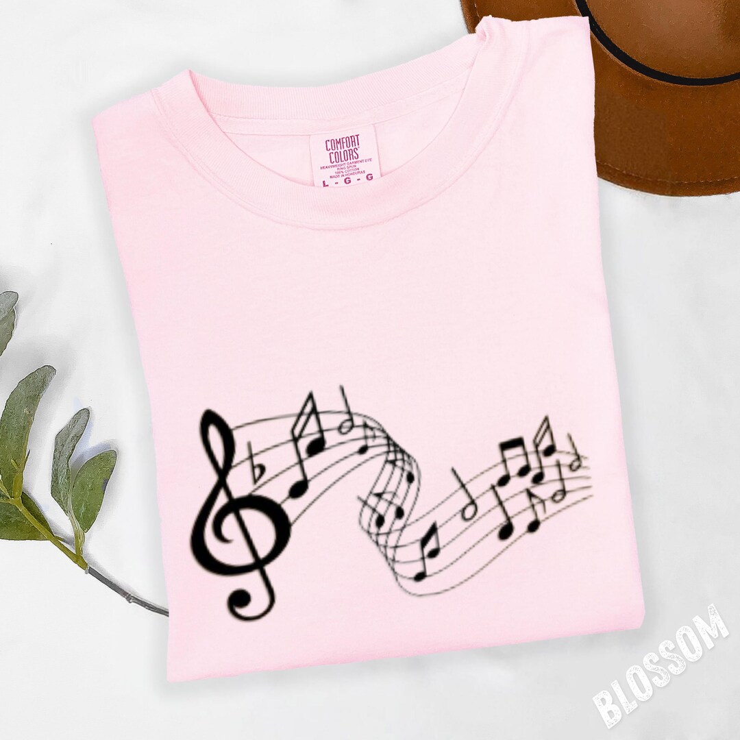 Classic Musical Note Themed Unisex T-shirt - Etsy