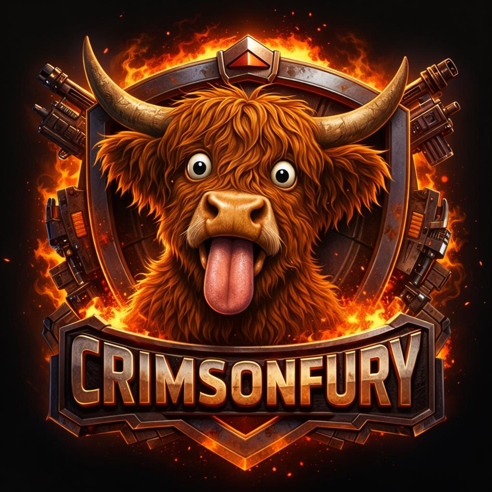 Custom 3D Gaming Logo - Etsy