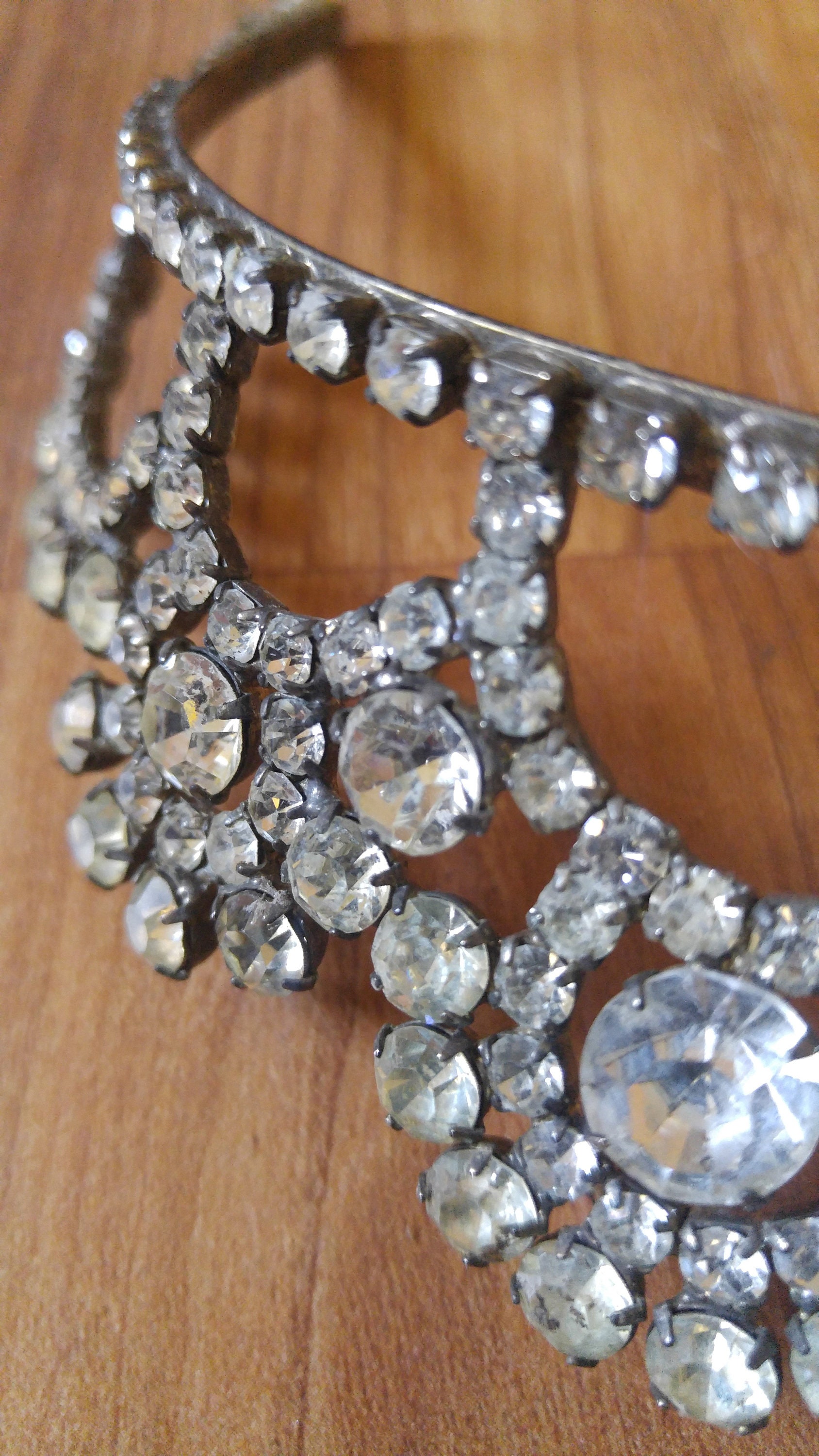 1920's Diamante tiara | Etsy
