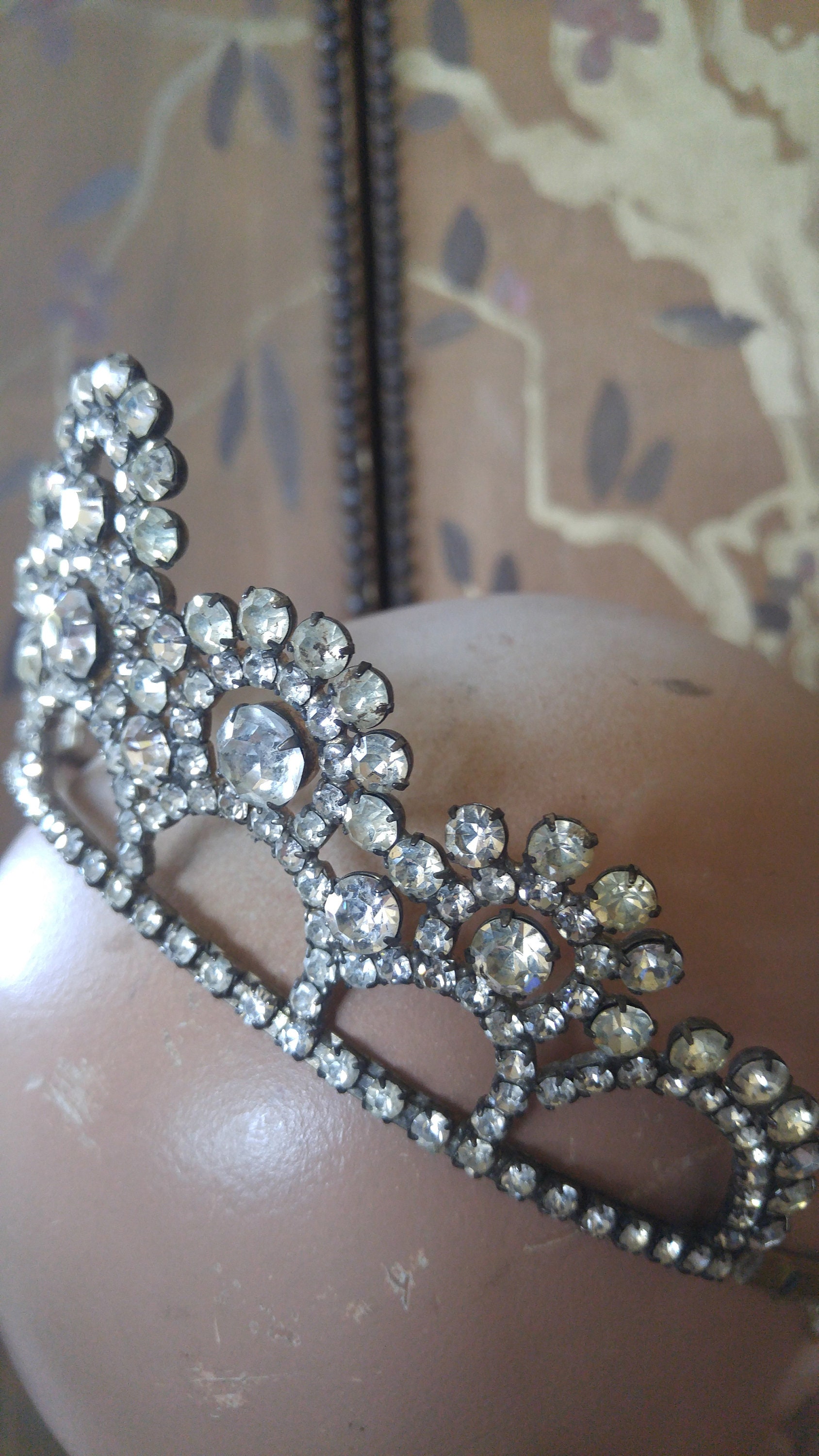 1920's Diamante tiara | Etsy