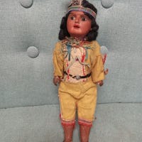 Doll Native American Made - Etsy