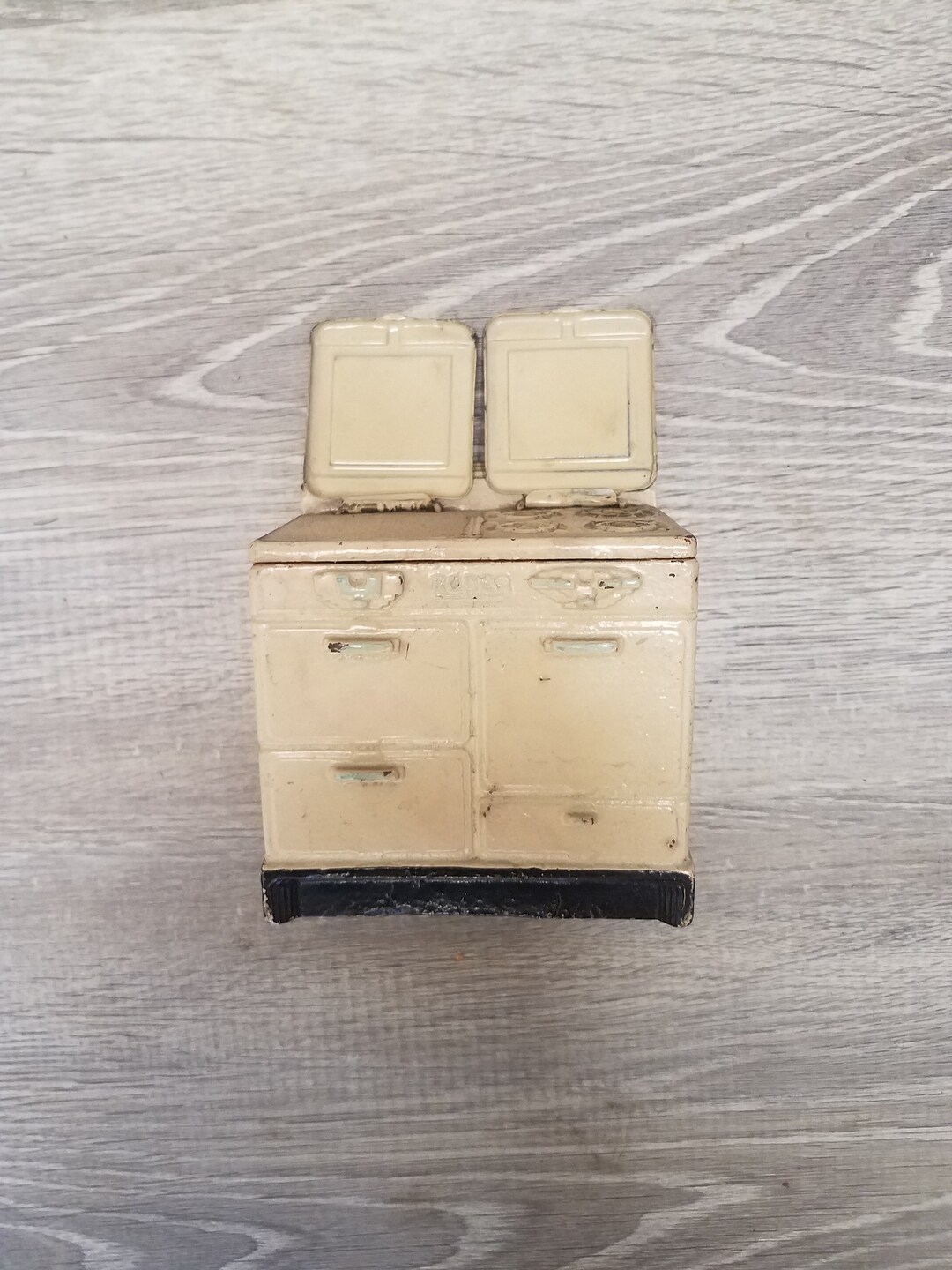 1930s Rare Cast Iron Roper Stove Bank With Open and Close Burner Covers ...