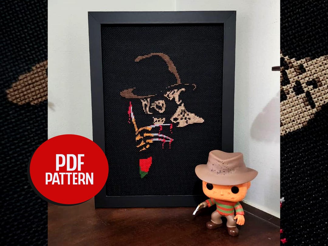 Freddy, Cross Stitch Pattern, Digital File, Instant Download - Etsy