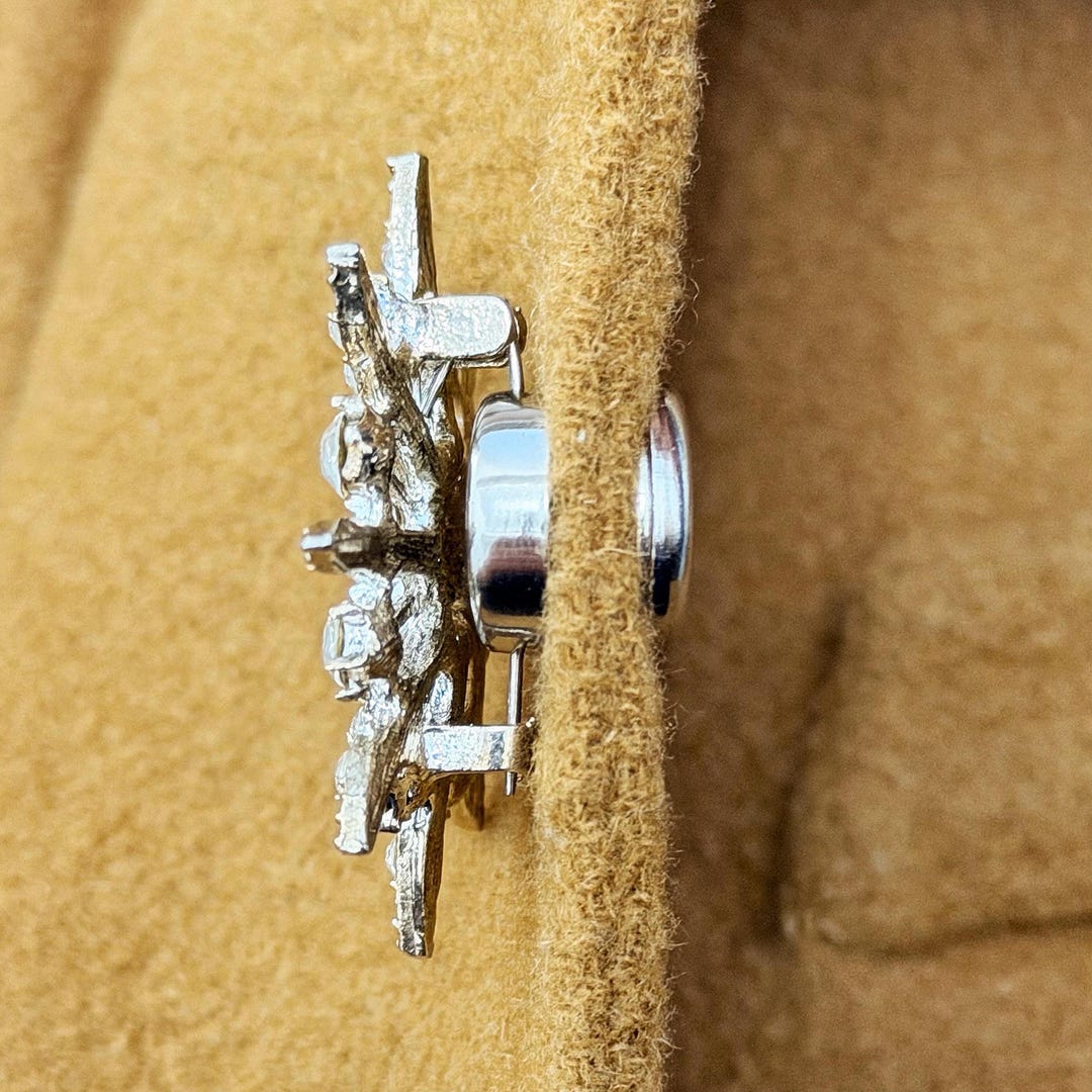4-pack Magnetic Brooch Converter - No Hole Pin Holder for Lapel Pin and ...