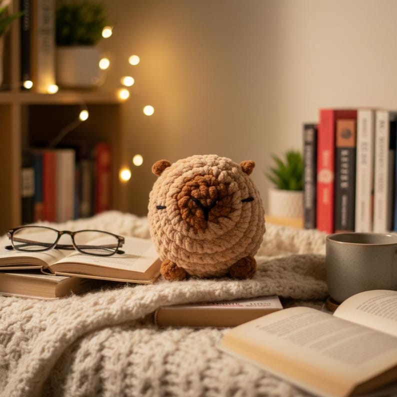 Crochet Capybara Pattern PDF | No Sew Amigurumi | Easy Beginner Pattern ...