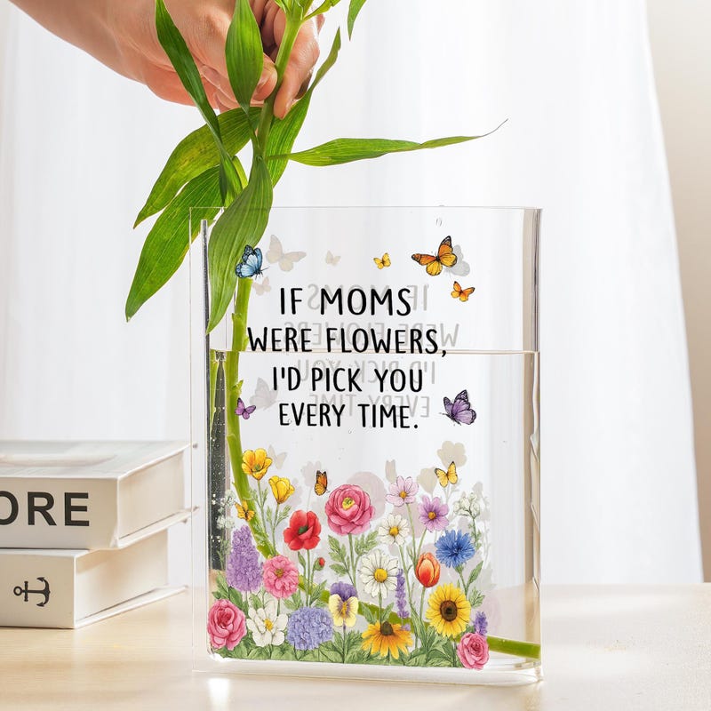 Custom Book Shape Vase - Etsy