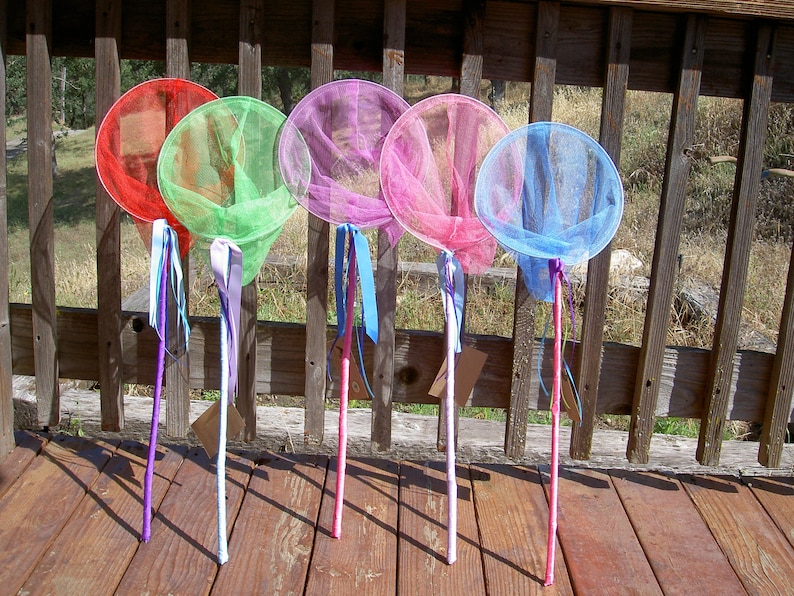 Critter Catcher Nets, Birthday Favors, Fairy Catchers, Butterfly Nets ...