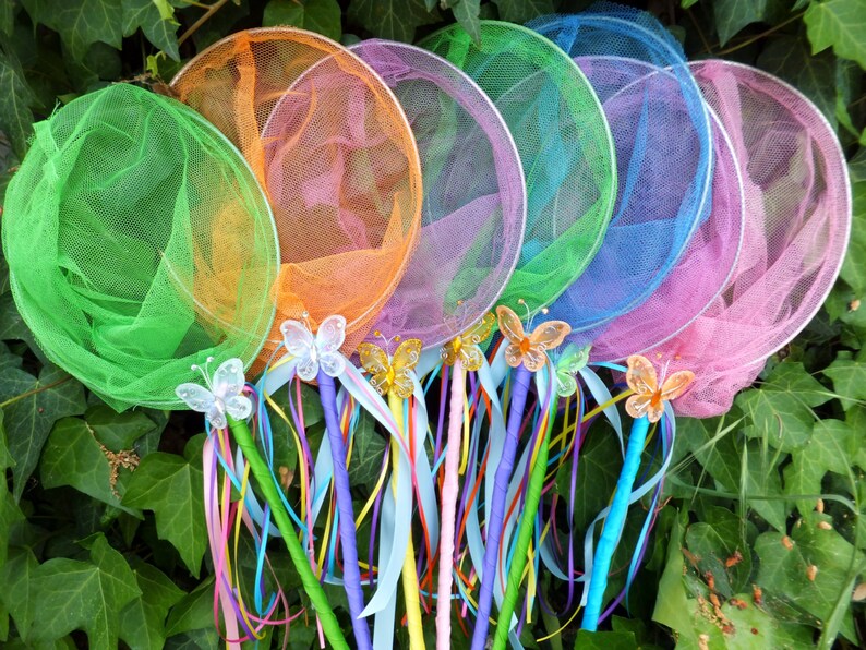 Butterfly Nets - SPECIAL EDITION Critter Catcher Nets, Birthday Favors ...