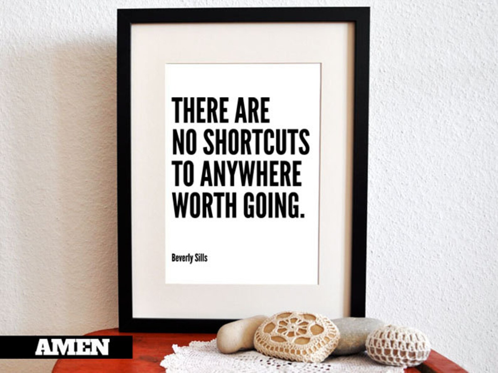 No Shortcuts. Beverly Sils Quote. Printable Inspiration. 8x10. - Etsy