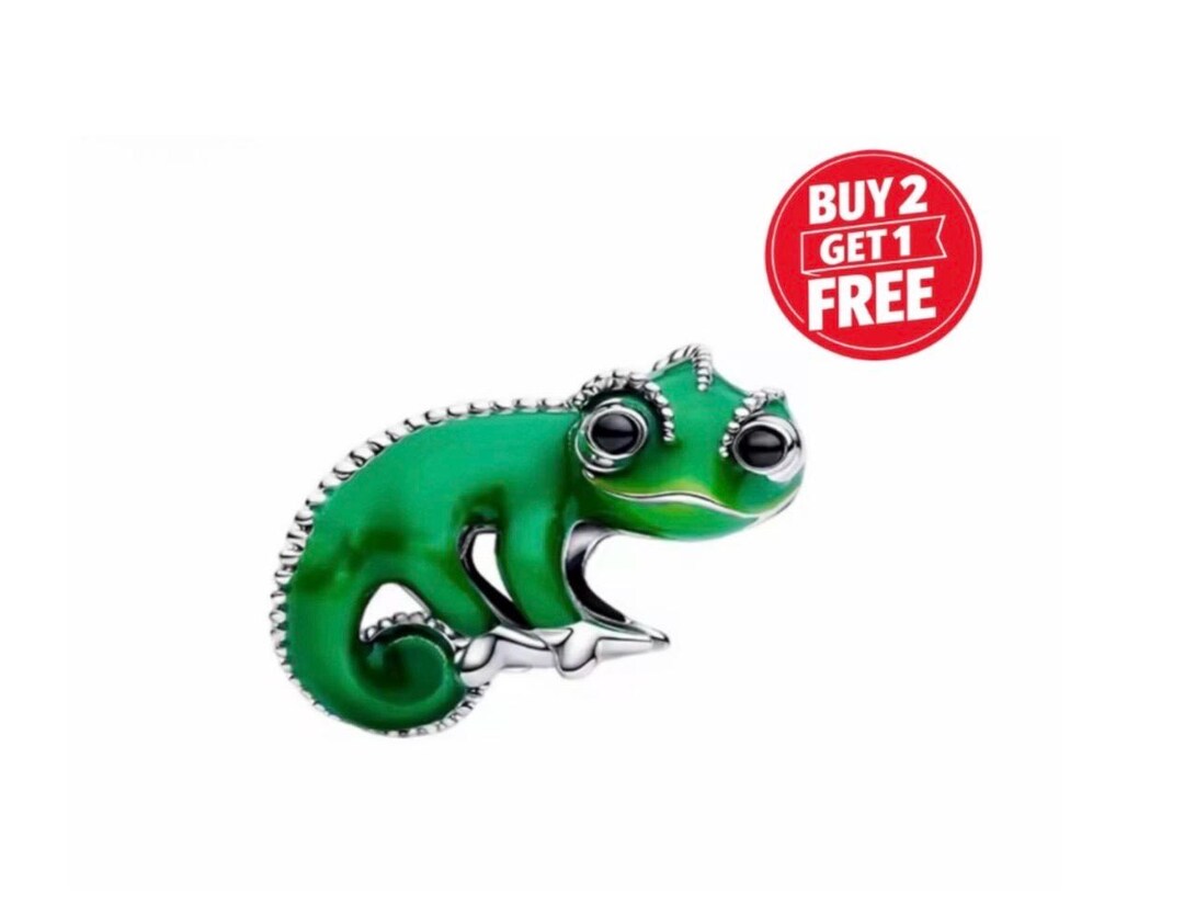 Disney Tangled Pascal Color Changing Charm for Bracelet or Necklace ...