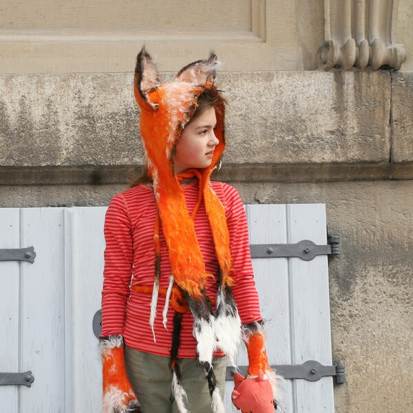 Red Fox Hat - Etsy