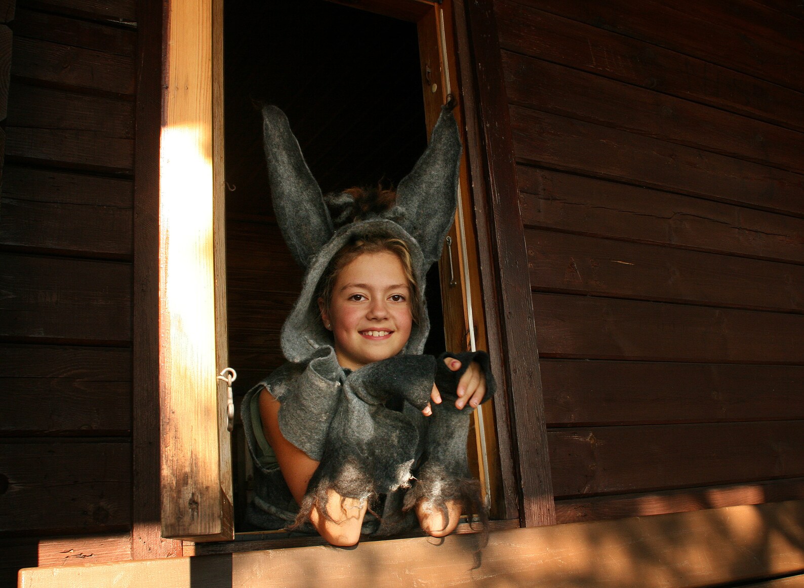 Donkey Ears Felted Hat Earflap Shrek Donkey Hat Headpiece | Etsy