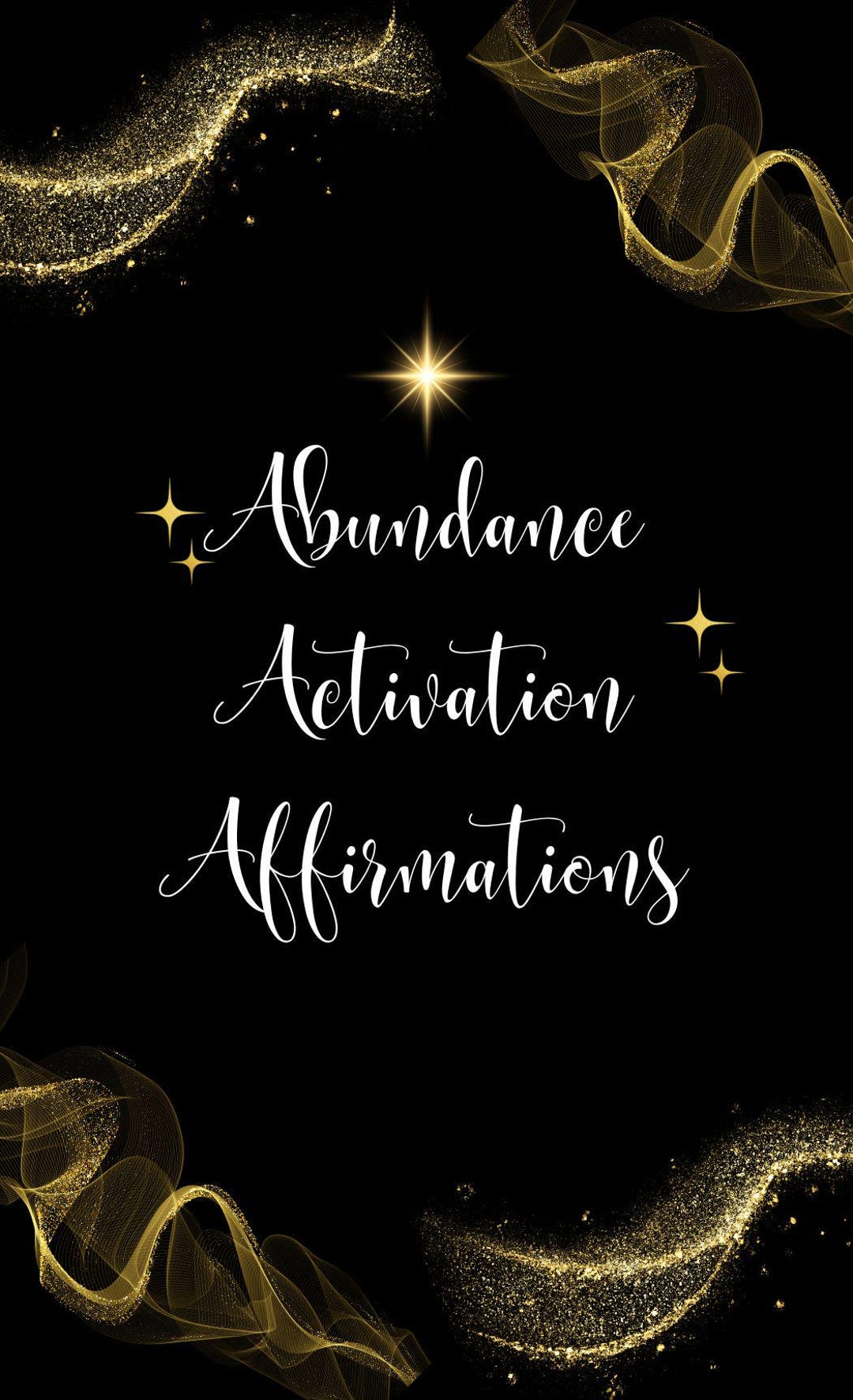 Abundance Affirmation Cards - Etsy