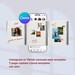 End of Year Carousel Template | Instagram & Tiktok Year Recap ...