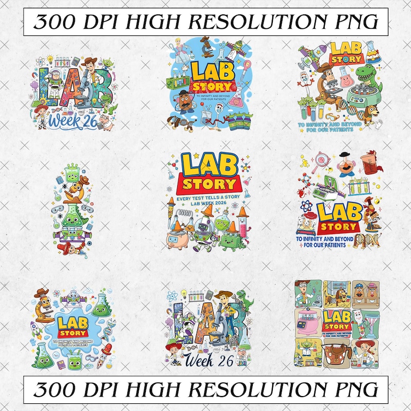2026 Lab Week Toy Story - Etsy