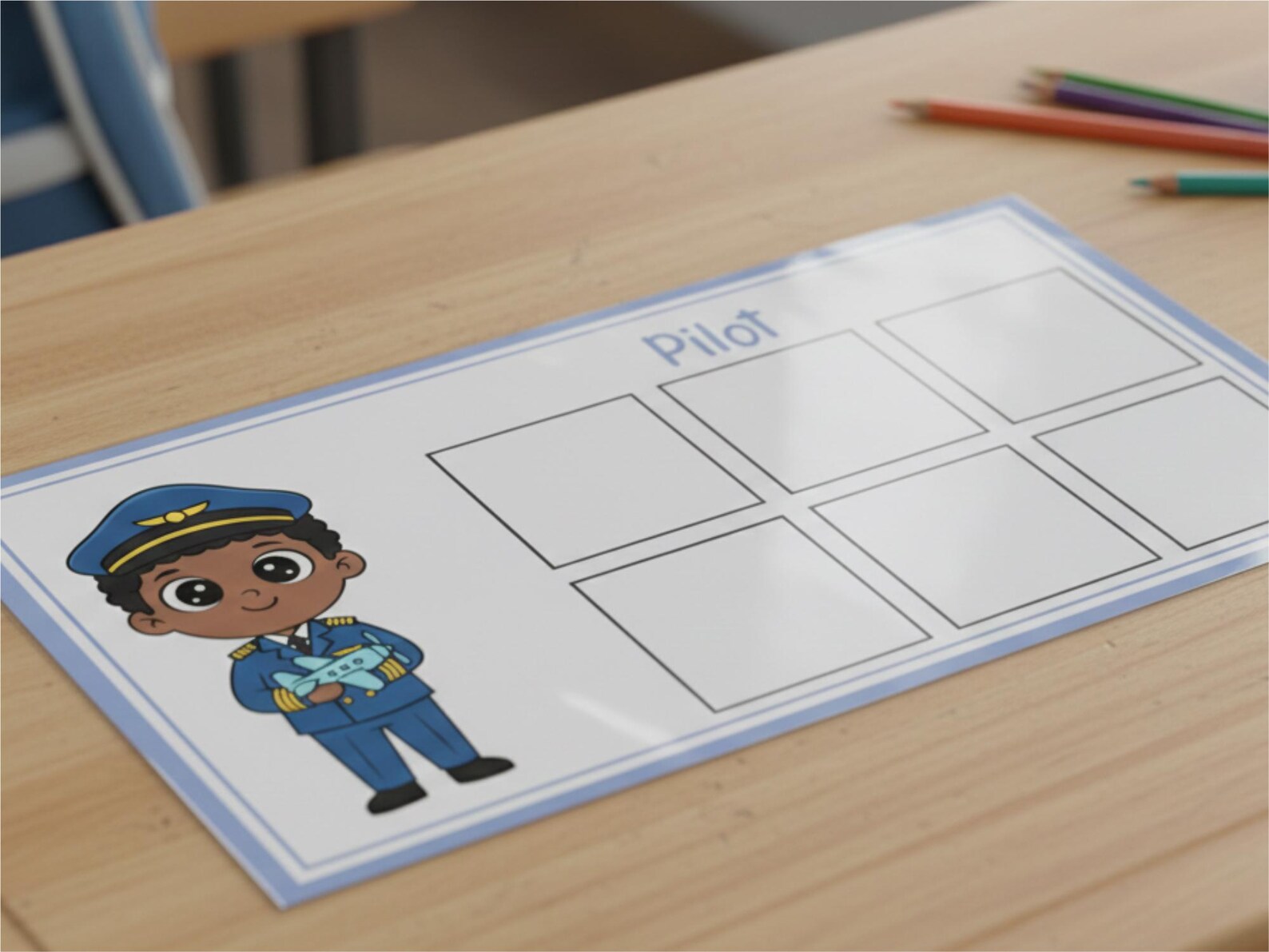 Community Helpers Matching Game, Montessori Learning (digital Download ...