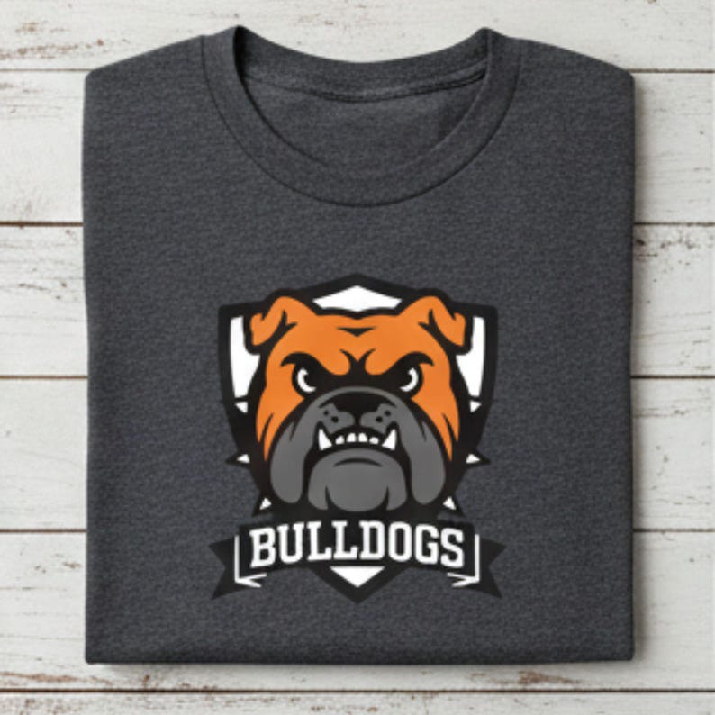 Bulldog Mascot SVG Bundle | Sports Team Logo Designs - Etsy