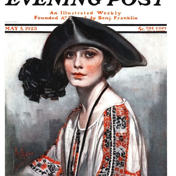 Saturday Evening Post Poster Etsy
