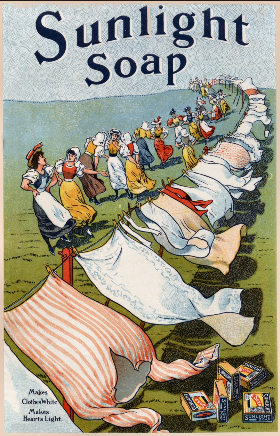 Sunlight Soap 03 11x17 Advertising Reproduction Print Vintage - Etsy