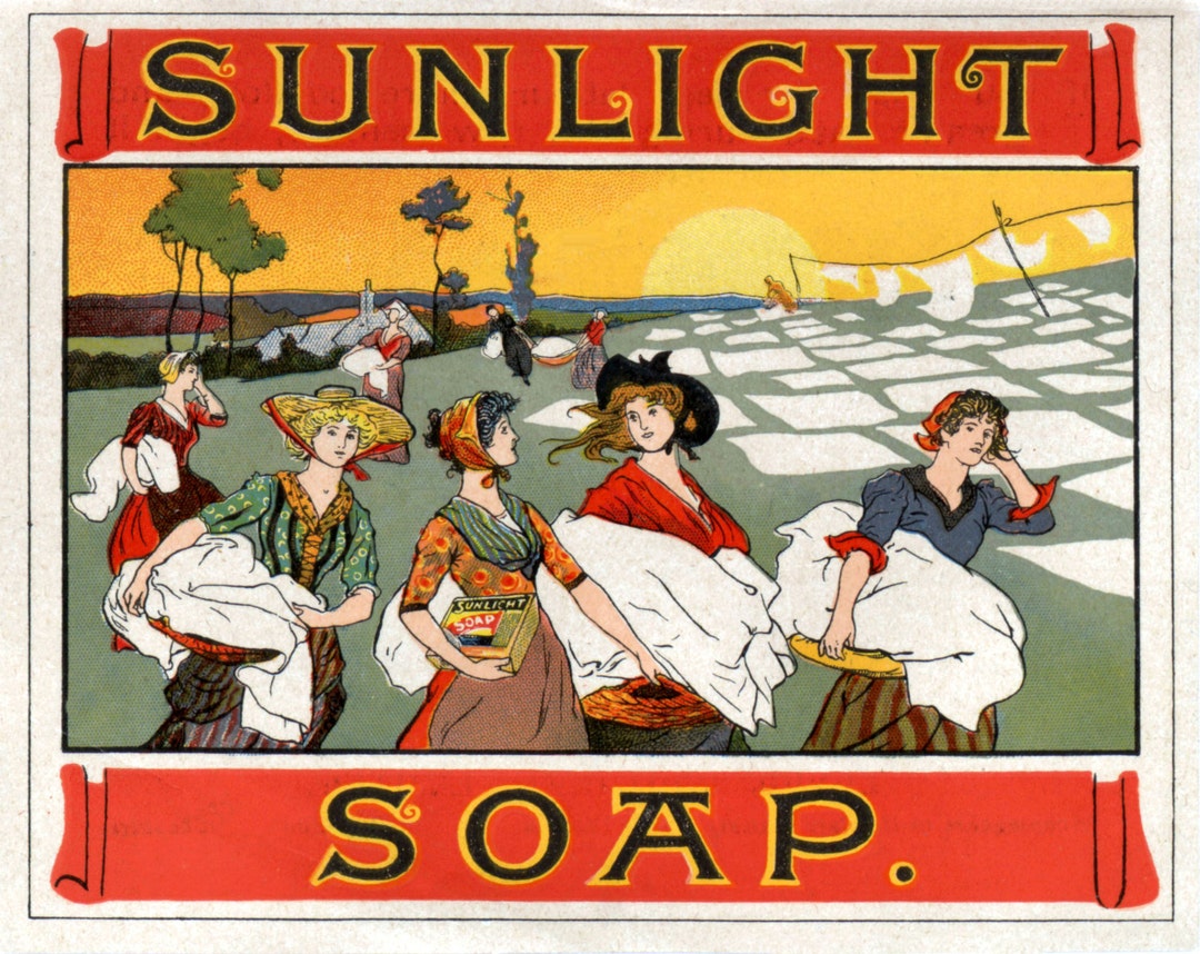 Sunlight Soap 09 11x17 Advertising Reproduction Print Vintage - Etsy