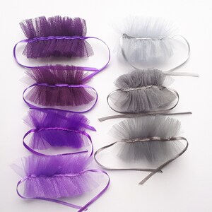 Buy 4 Get 1 Free! Rainbow of Tulle Collars for Blythe, Pullip, Dal, 50 ...