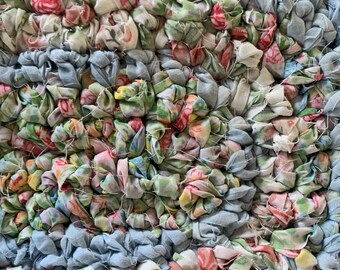 Round Crochet Rug | Etsy