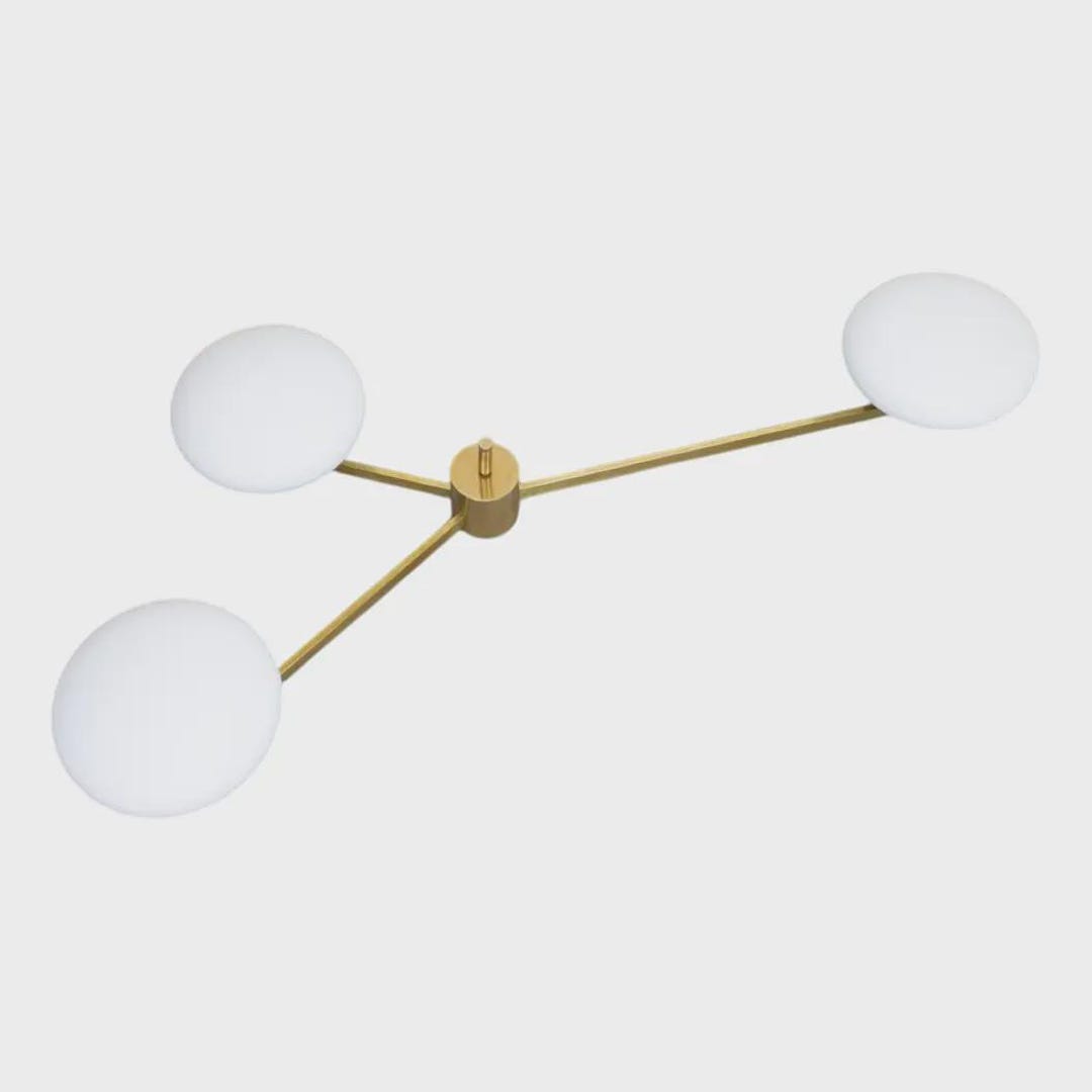 Mid Century Stella Lamp by Angelo Lelli for Arredoluce, Ceiling ...
