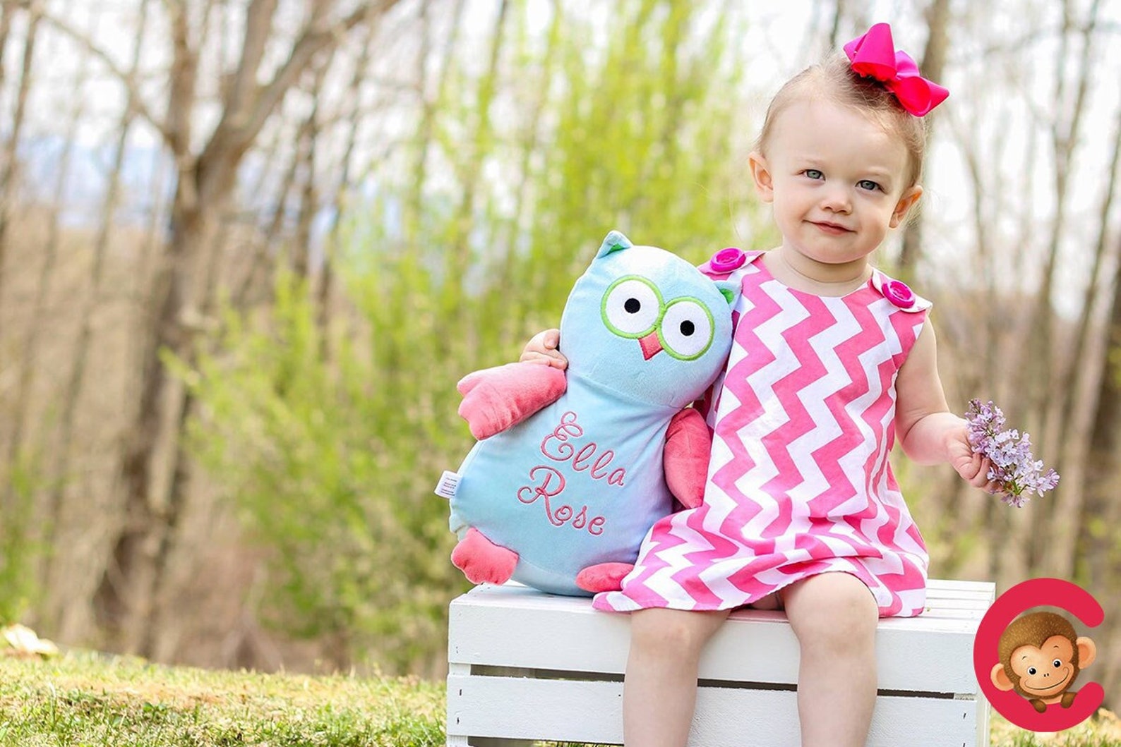 Owl Birth Stat Stuffed Animal Personalized Stuffed Animal | Etsy