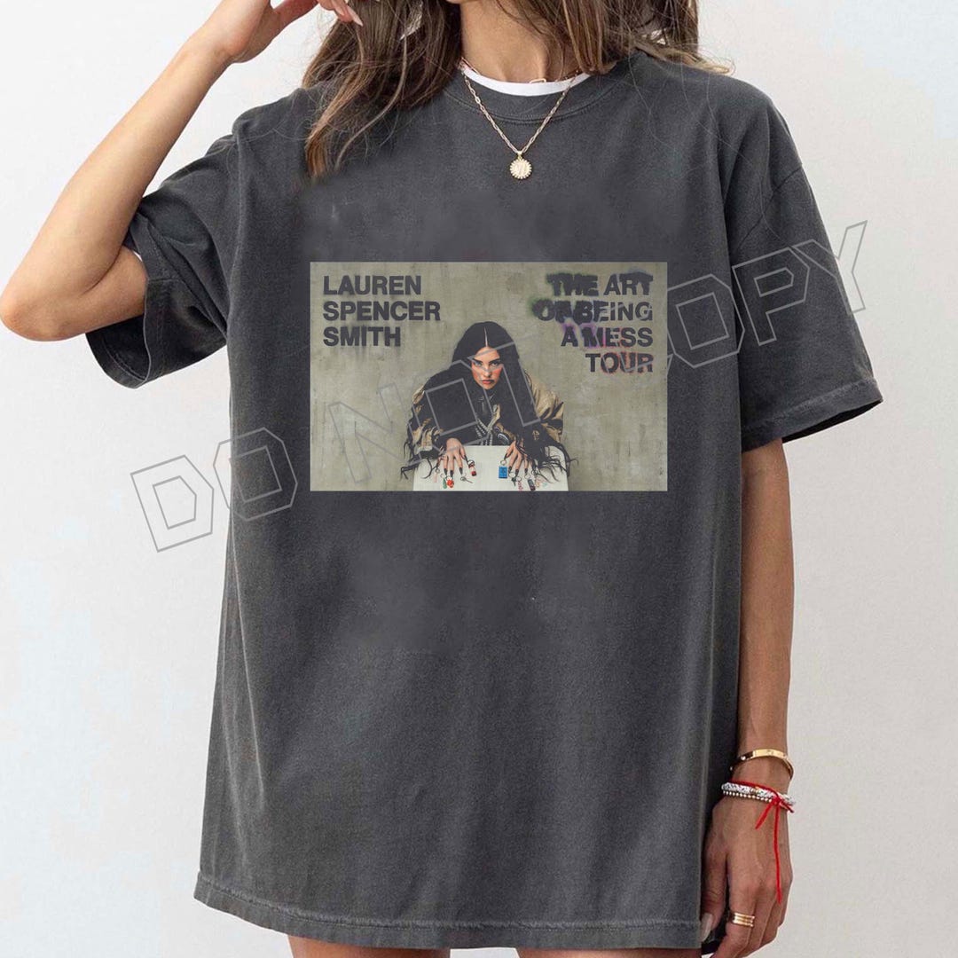 Lauren Spencer Smith Vintage Style T-shirt, Retro Lauren Comfort Colors ...