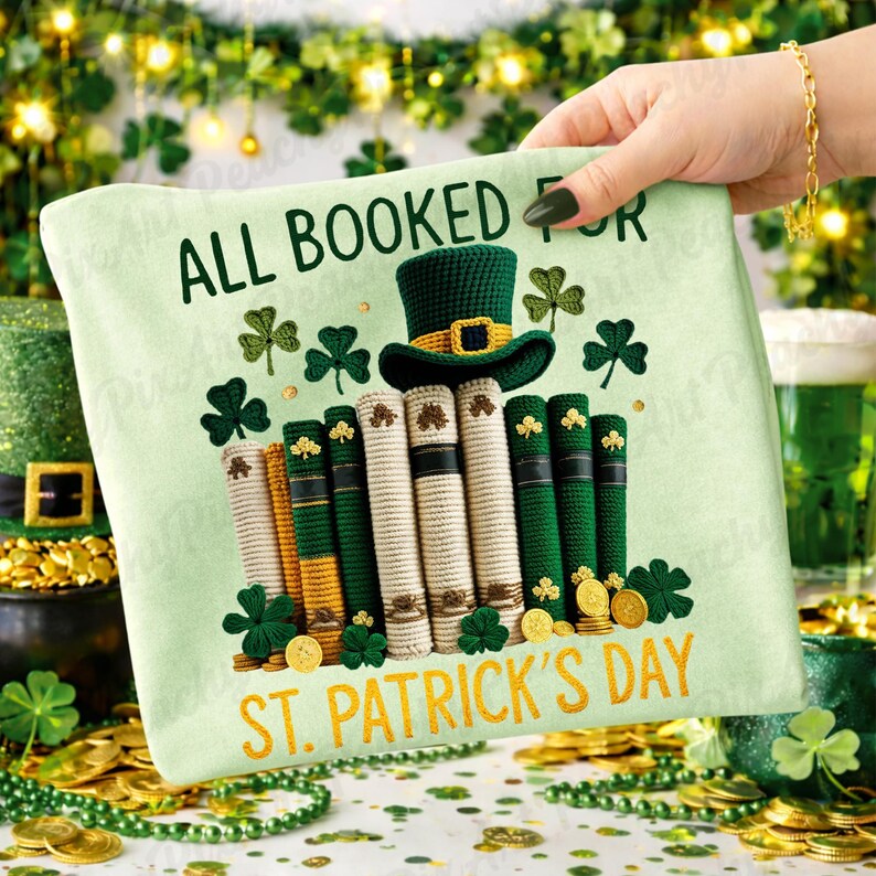 St Patrick's Png Bundle Faux Yarn Feeling Lucky Goose Blessed All ...