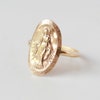 Small Mary Ring, Sterling Silver Virgin Mary Ring, Miraculous Metal ...