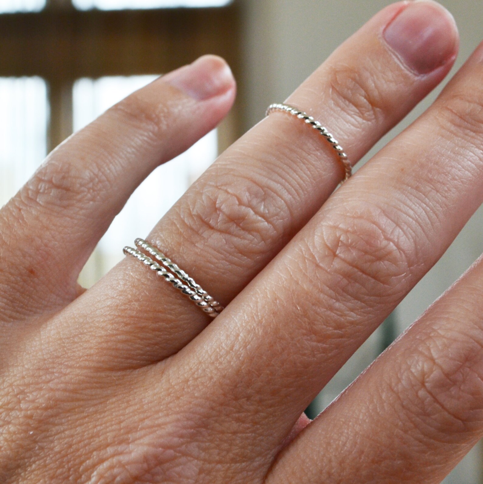 Twist Ring Stacking Rings Gold Stacking Ring Twisted Ring - Etsy