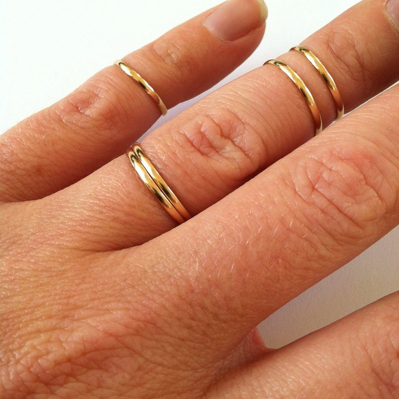 Knuckle Ring Gold - Etsy